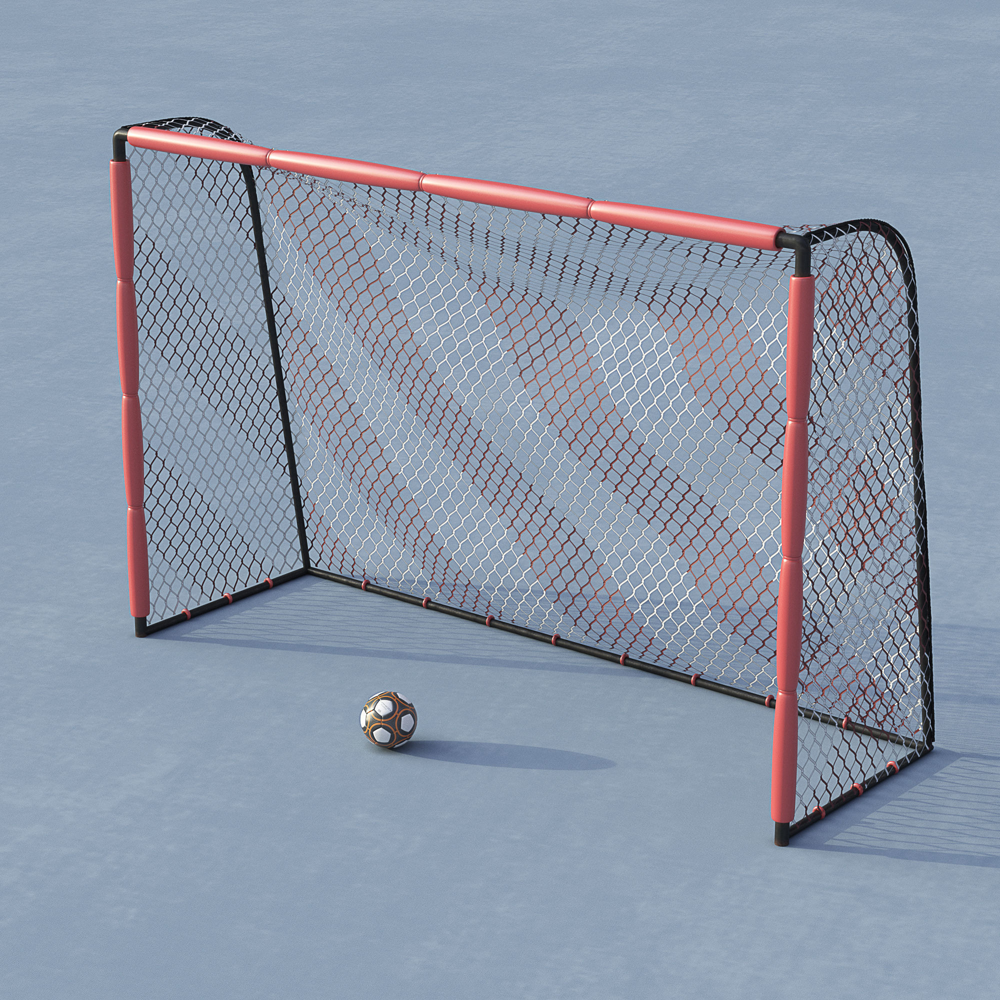 Soccer Gates 3D model | CGTrader