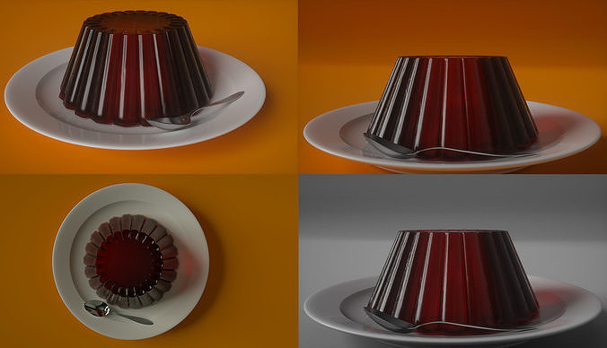 ANIMATED JELLY 3D model animated rigged | CGTrader