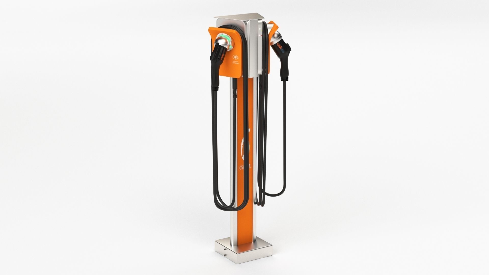 Electric Vehicle Chargepoint Part 02 3D model | CGTrader