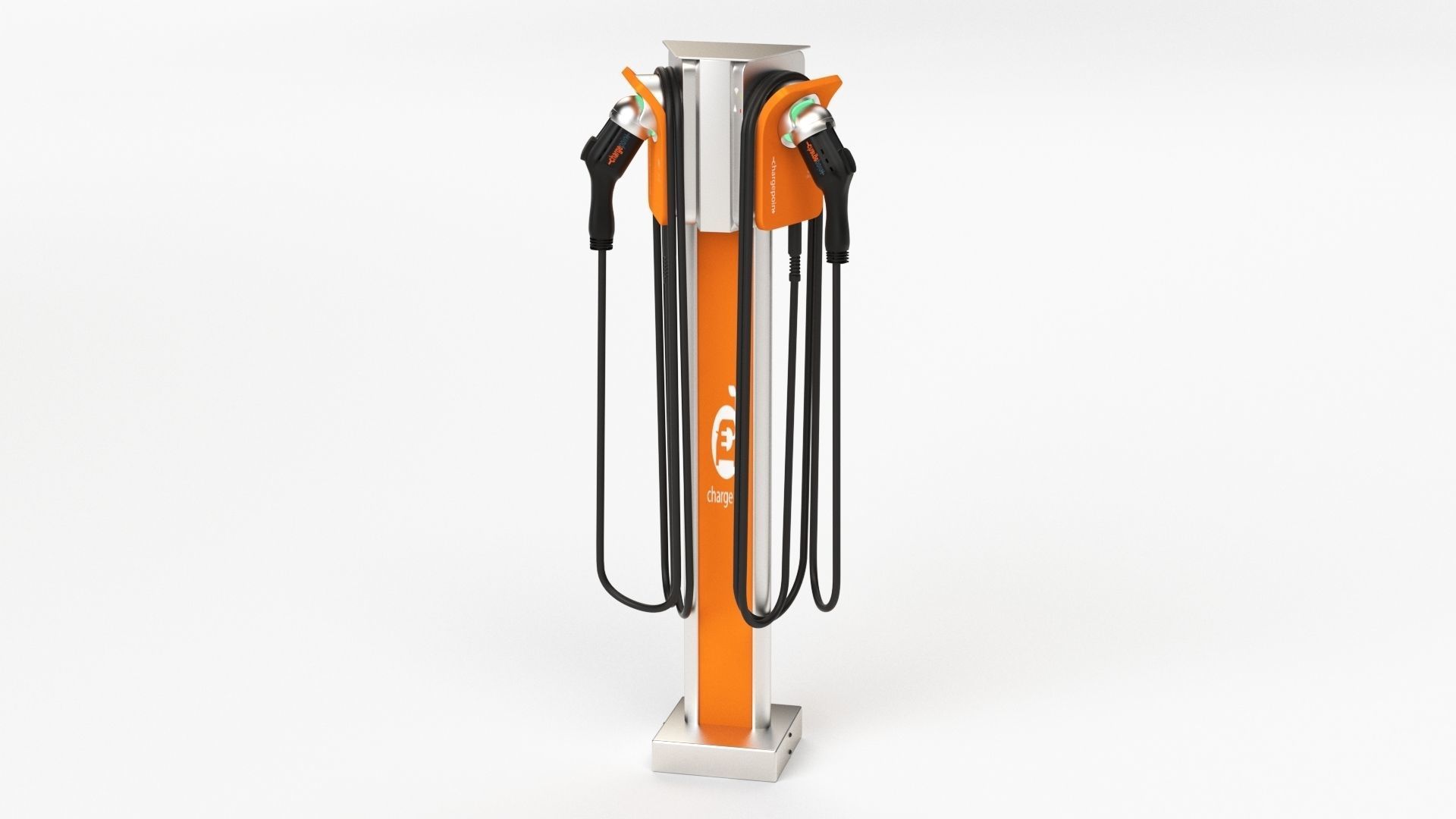 Electric Vehicle Chargepoint Part 02 3D model | CGTrader