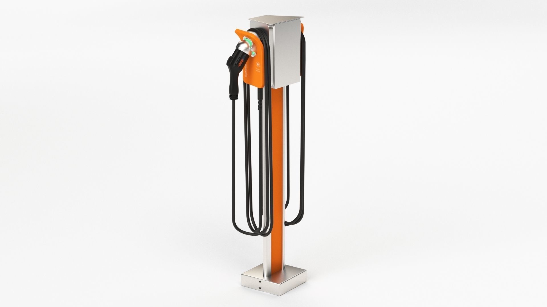 Electric Vehicle Chargepoint Part 02 3D model | CGTrader