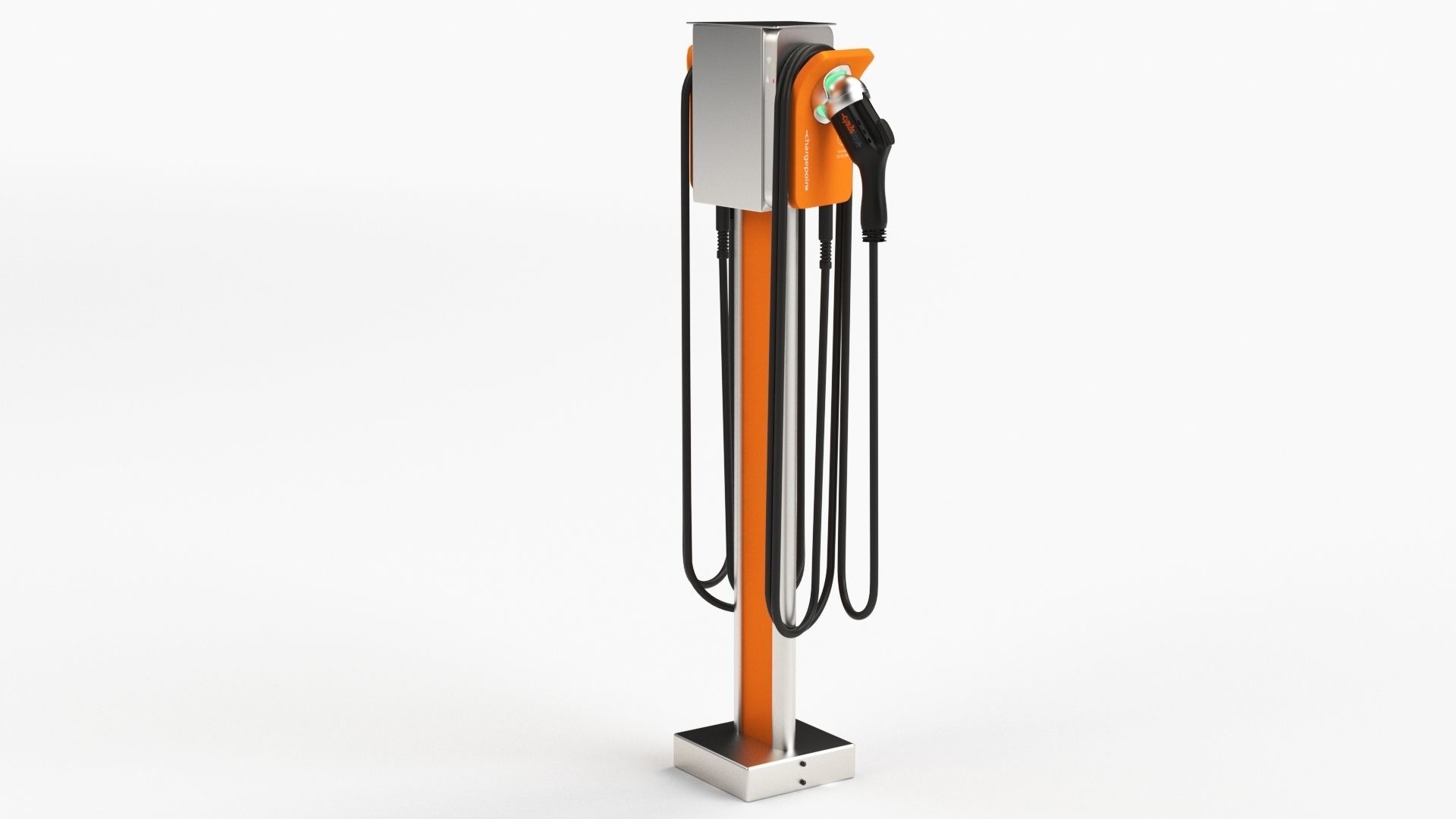 Electric Vehicle Chargepoint Part 02 3D model | CGTrader