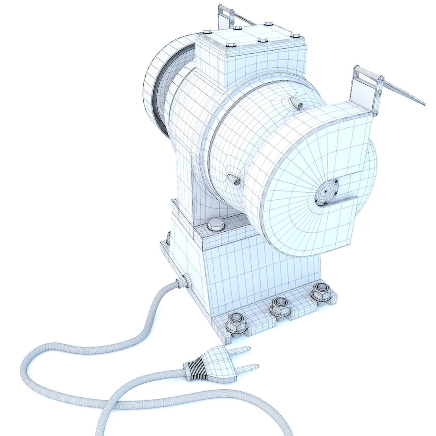 Industrial machine tool - Grinder machine 3D model | CGTrader