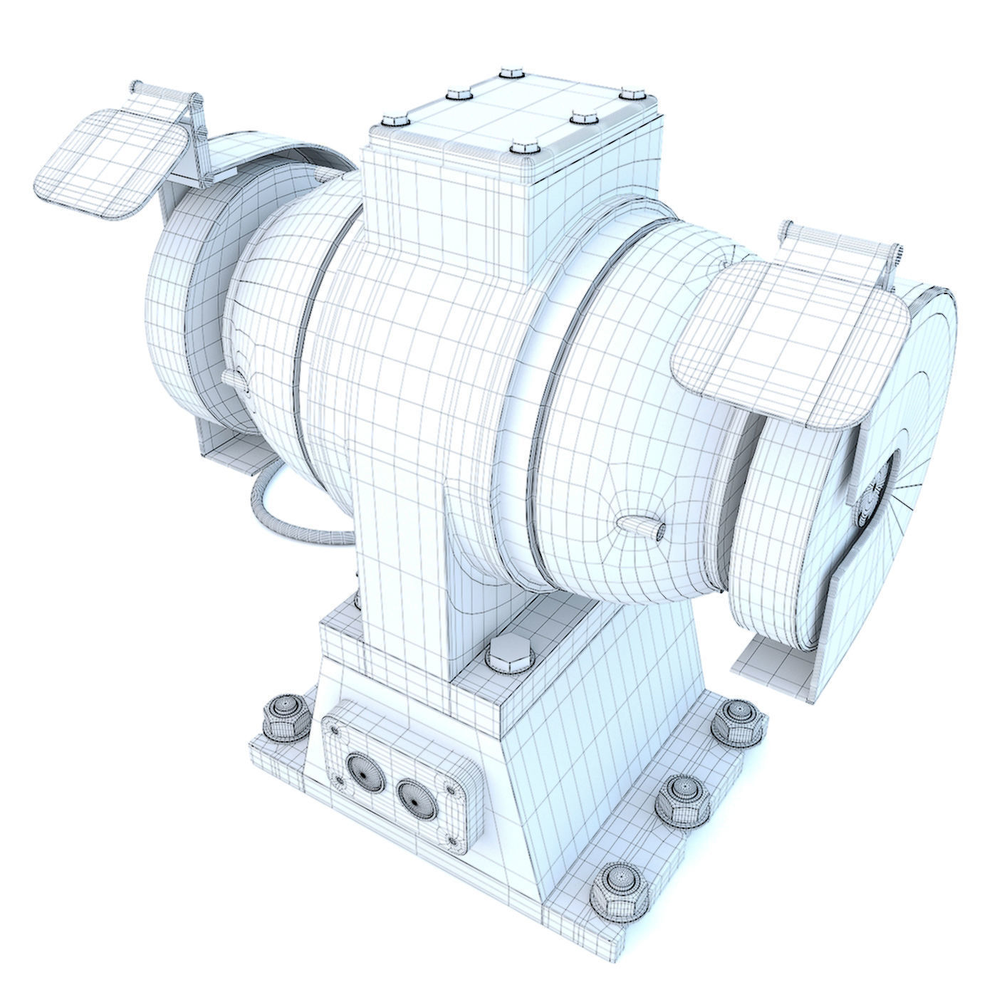 Industrial machine tool - Grinder machine 3D model | CGTrader