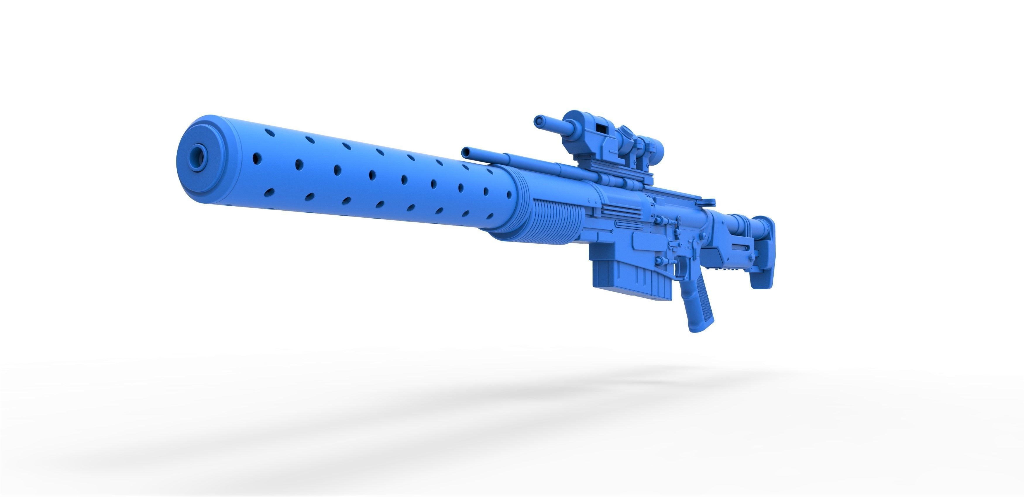 Sniper Blaster rifle A300 from the movie Rogue One 2016 3D model | CGTrader