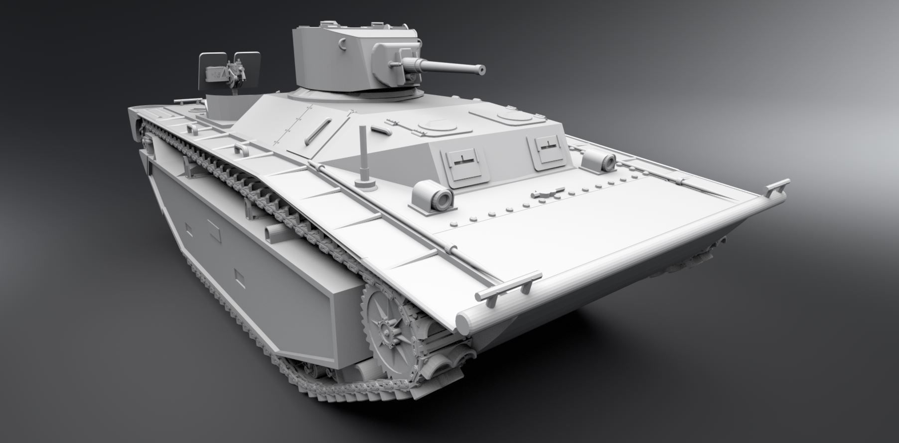LVT A 1 Scale model 3D model 3D printable | CGTrader