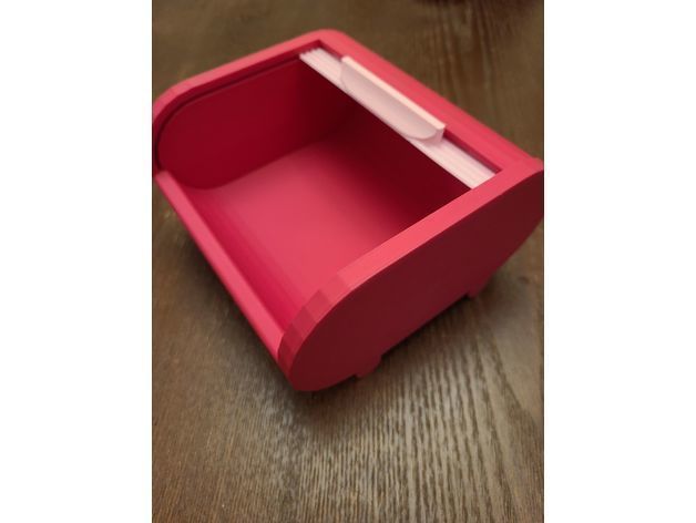 Wide Roll Top Box 3D model | CGTrader