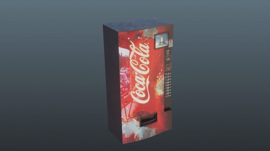 3D model Japanese Vending Machine Pack VR / AR / low-poly | CGTrader