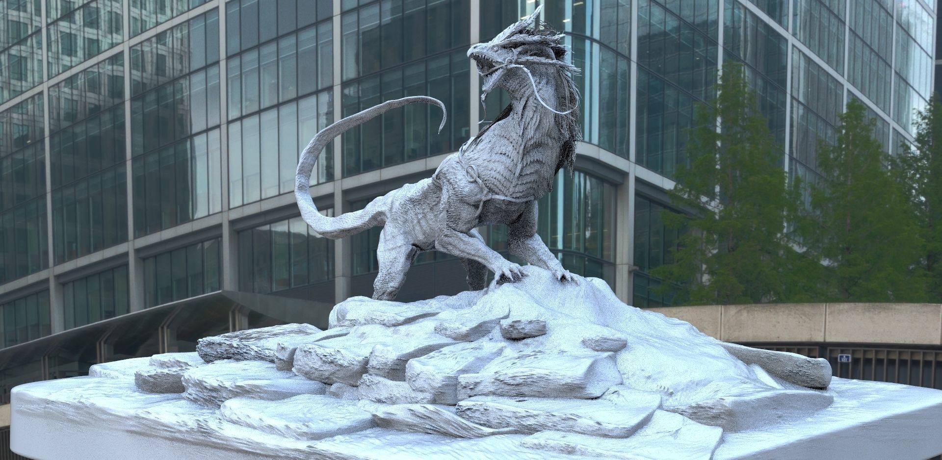 Lizard Mount 3D model | CGTrader