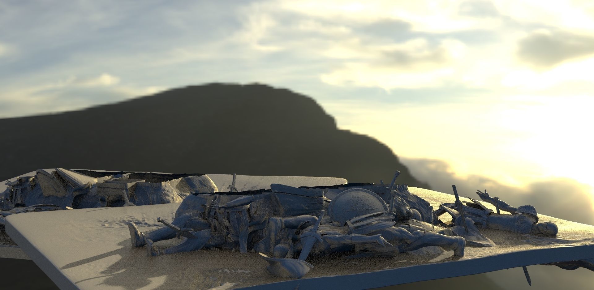 Battle Aftermath 3D model | CGTrader