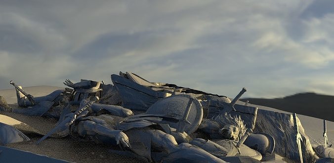 Battle Aftermath 3D model | CGTrader