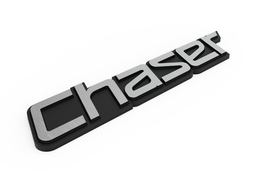 X60 Toyota Chaser Badge 3D model 3D printable | CGTrader