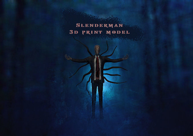 Slenderman 3D model 3D printable | CGTrader