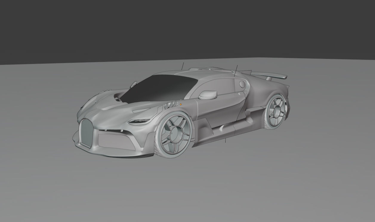 Bugatti Divo Tron version 3D model | CGTrader