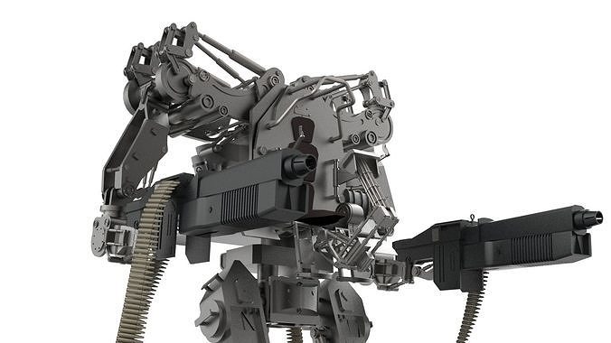 Mech APU Robot 3D model | CGTrader