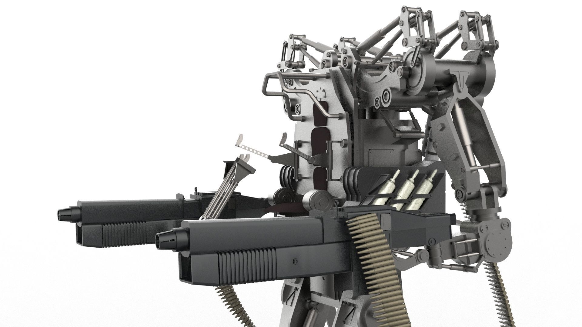 Mech APU Robot 3D model | CGTrader