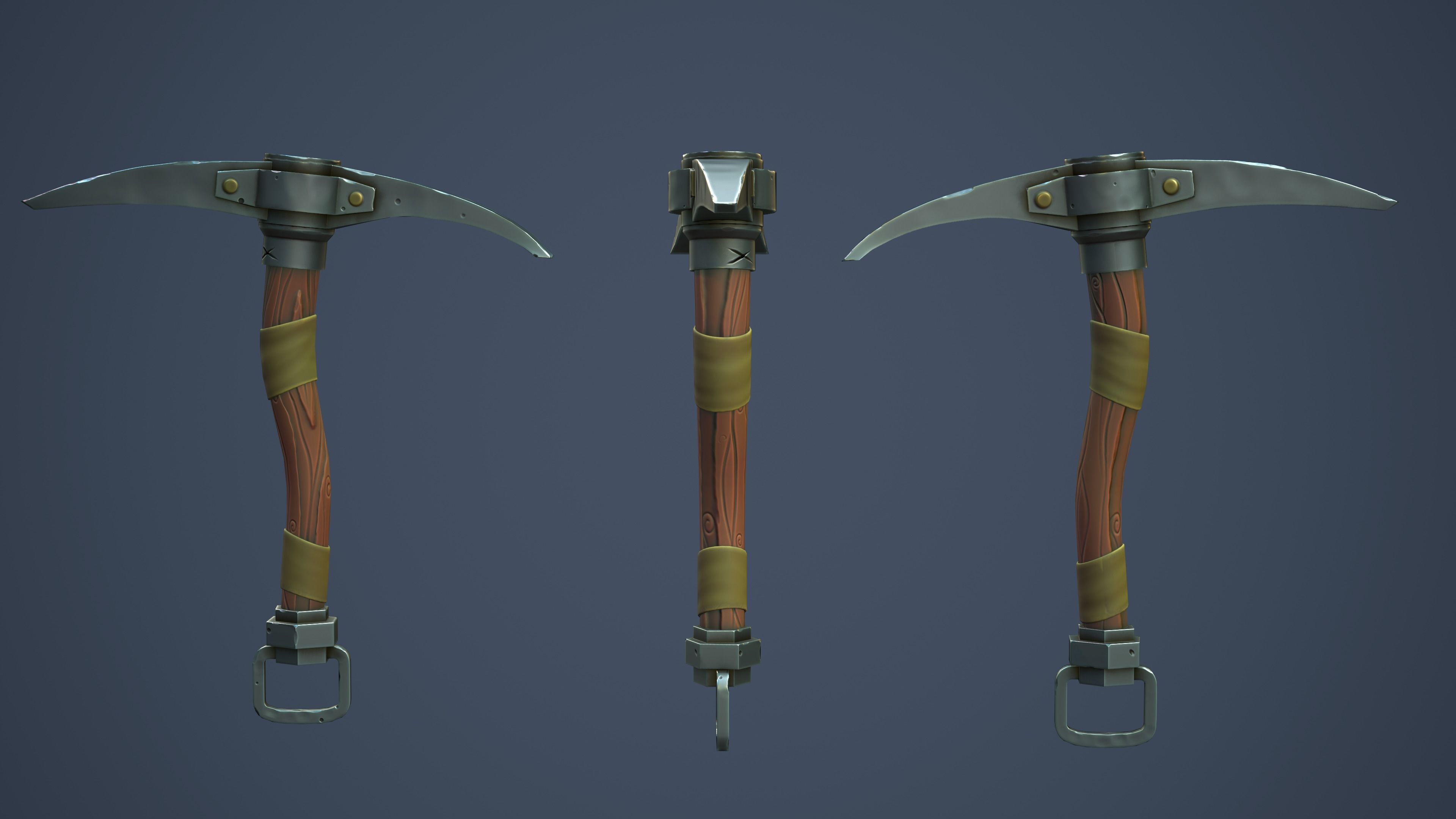 3D model Stylzied Miner Pack VR / AR / low-poly | CGTrader