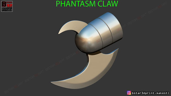 Phantasm Claw Weapon - Phantasm Batman Cosplay 3D model 3D printable ...