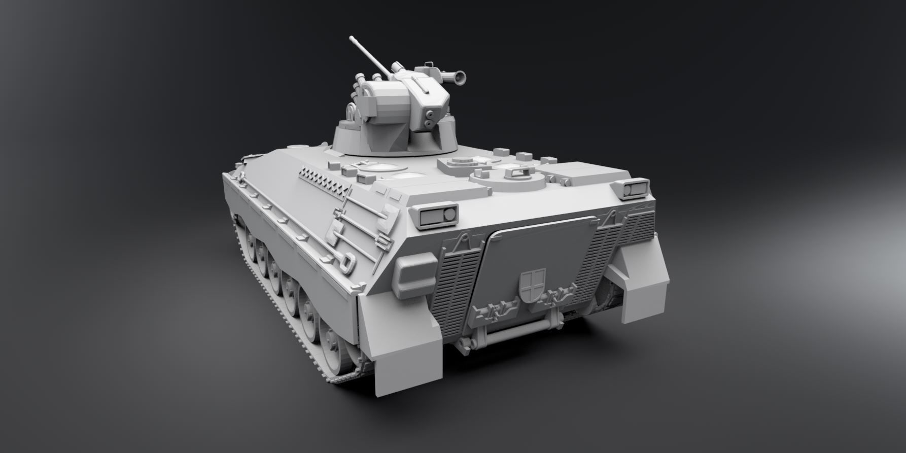 Marder IFV Scale model 3D model 3D printable | CGTrader