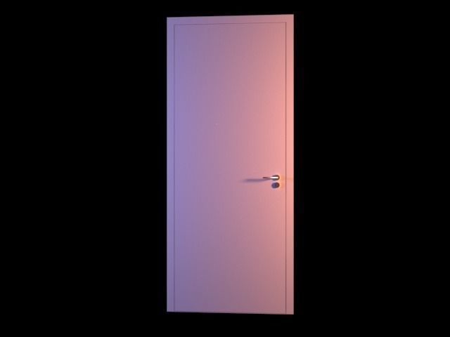 Interior door OBJ 3Dmodel free 3D model | CGTrader