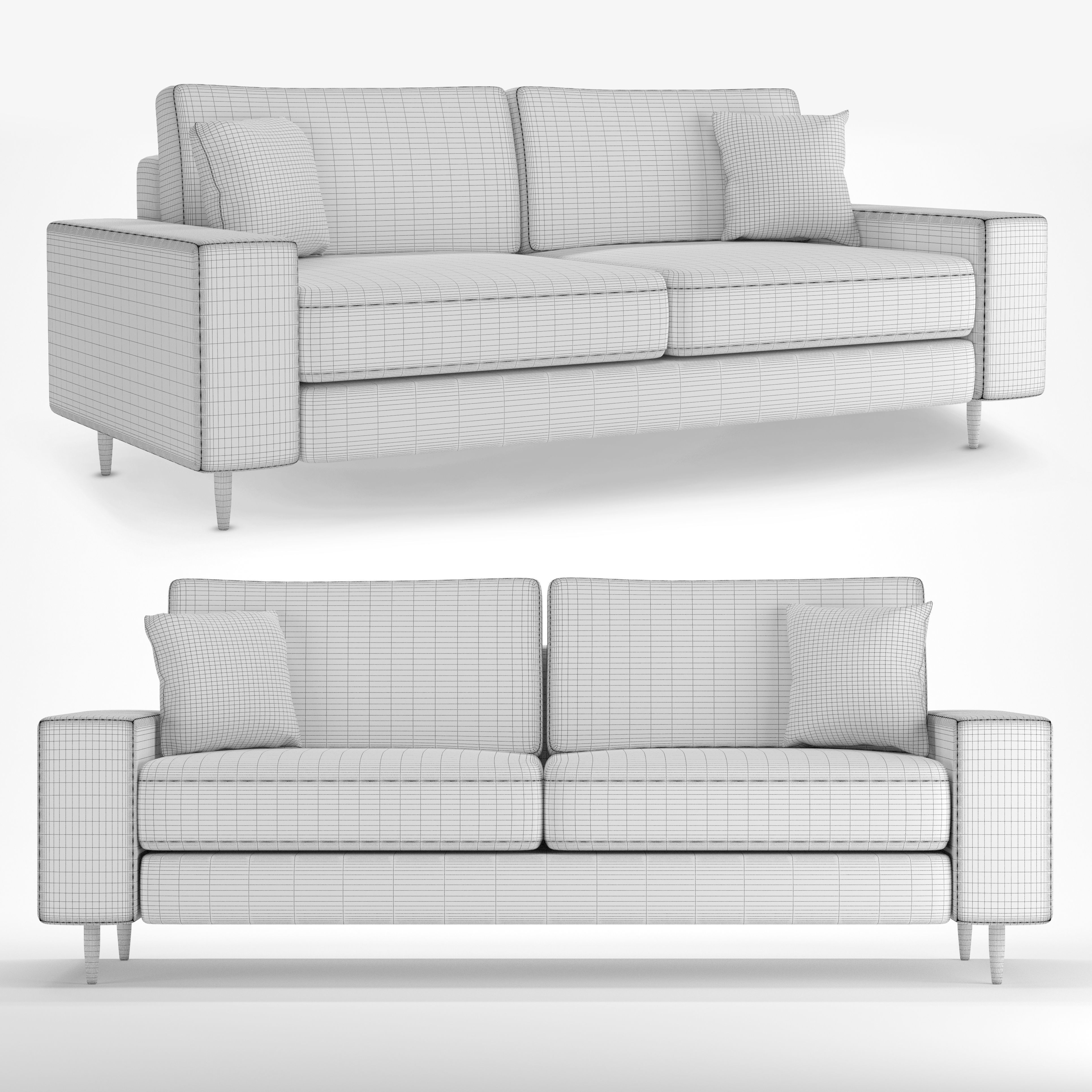 Boconcept Sofa Indivi free 3D model | CGTrader