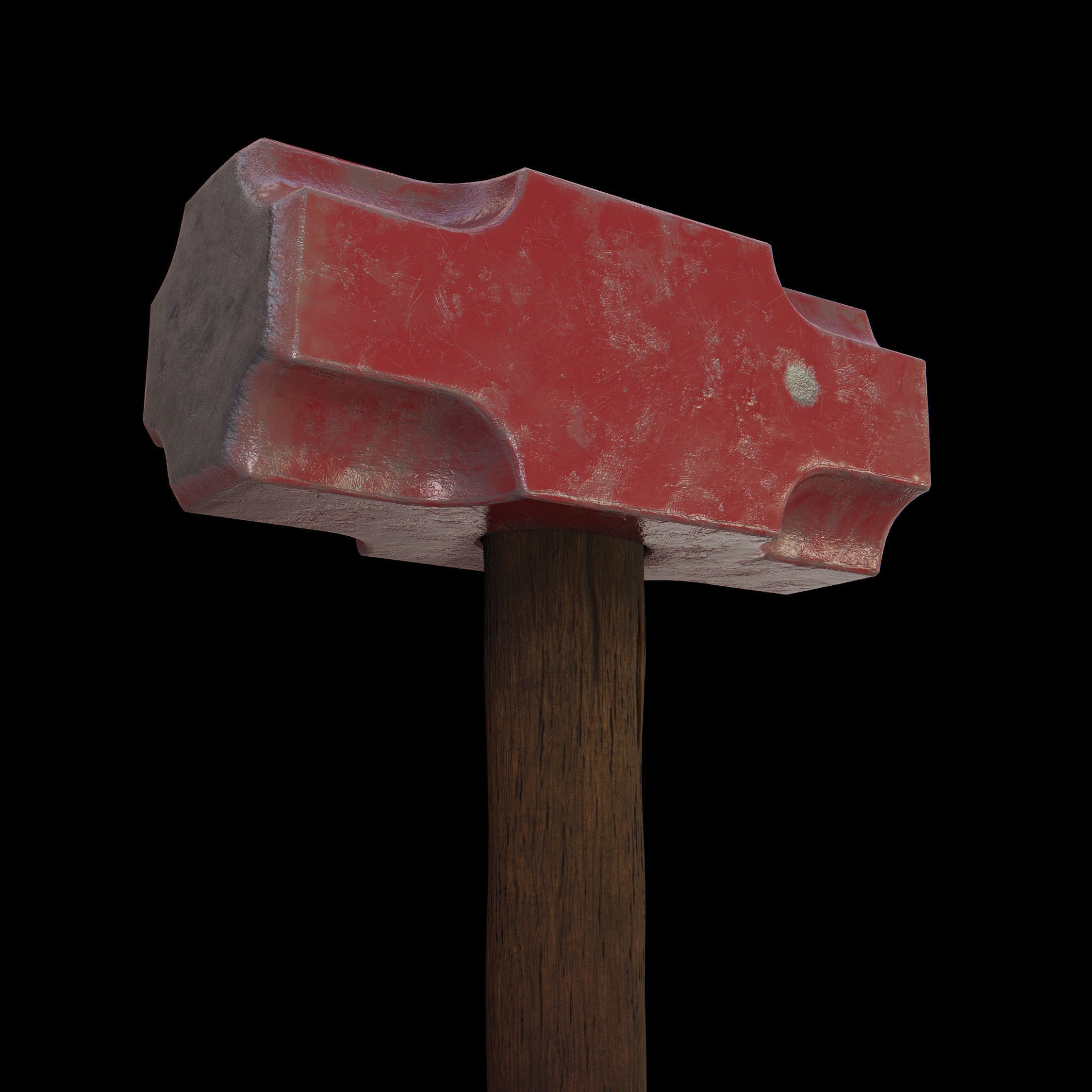 Hammer Low-Poly PBR Game Ready free VR / AR / low-poly 3D model | CGTrader