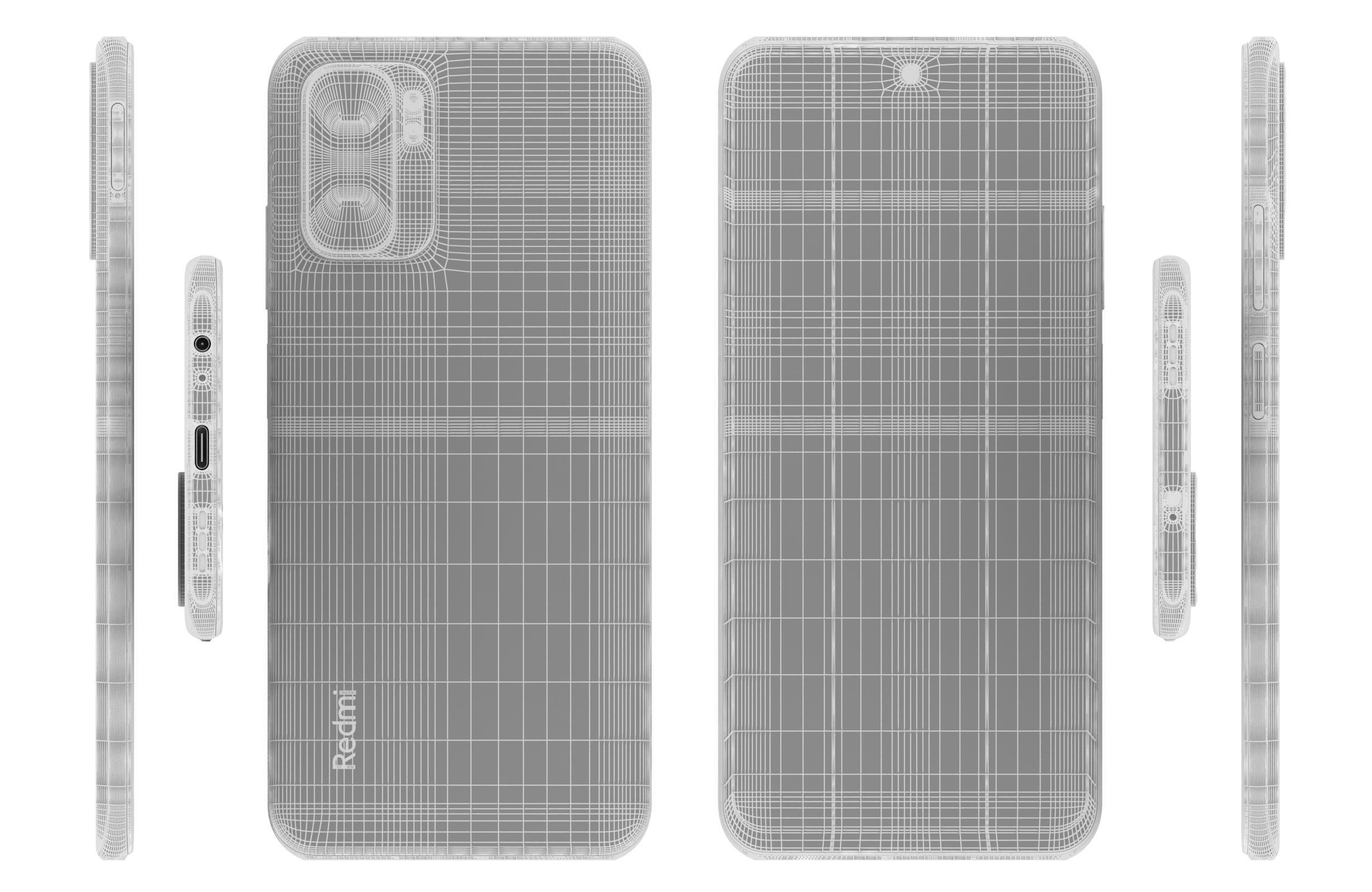 Xiaomi Redmi Note 10S Black 3D model | CGTrader