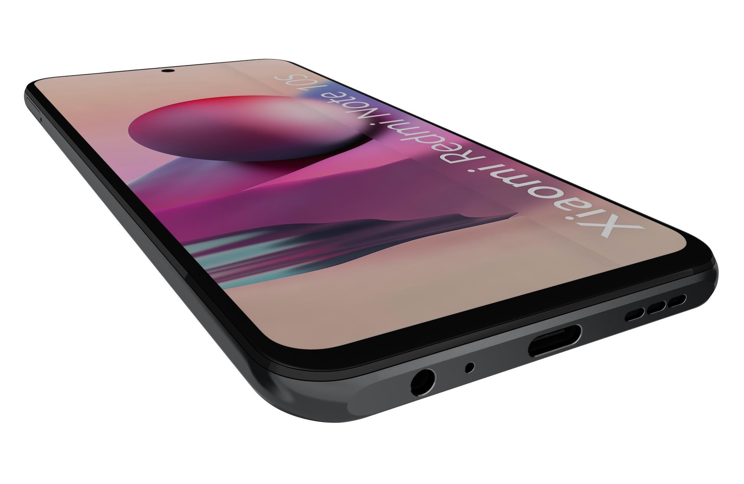 Xiaomi Redmi Note 10S Black 3D model | CGTrader