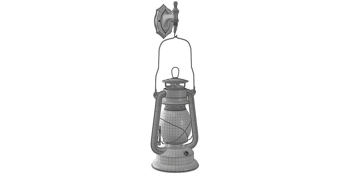 Oldlamp Blender 3d Model Cycles 3d Model Cgtrader