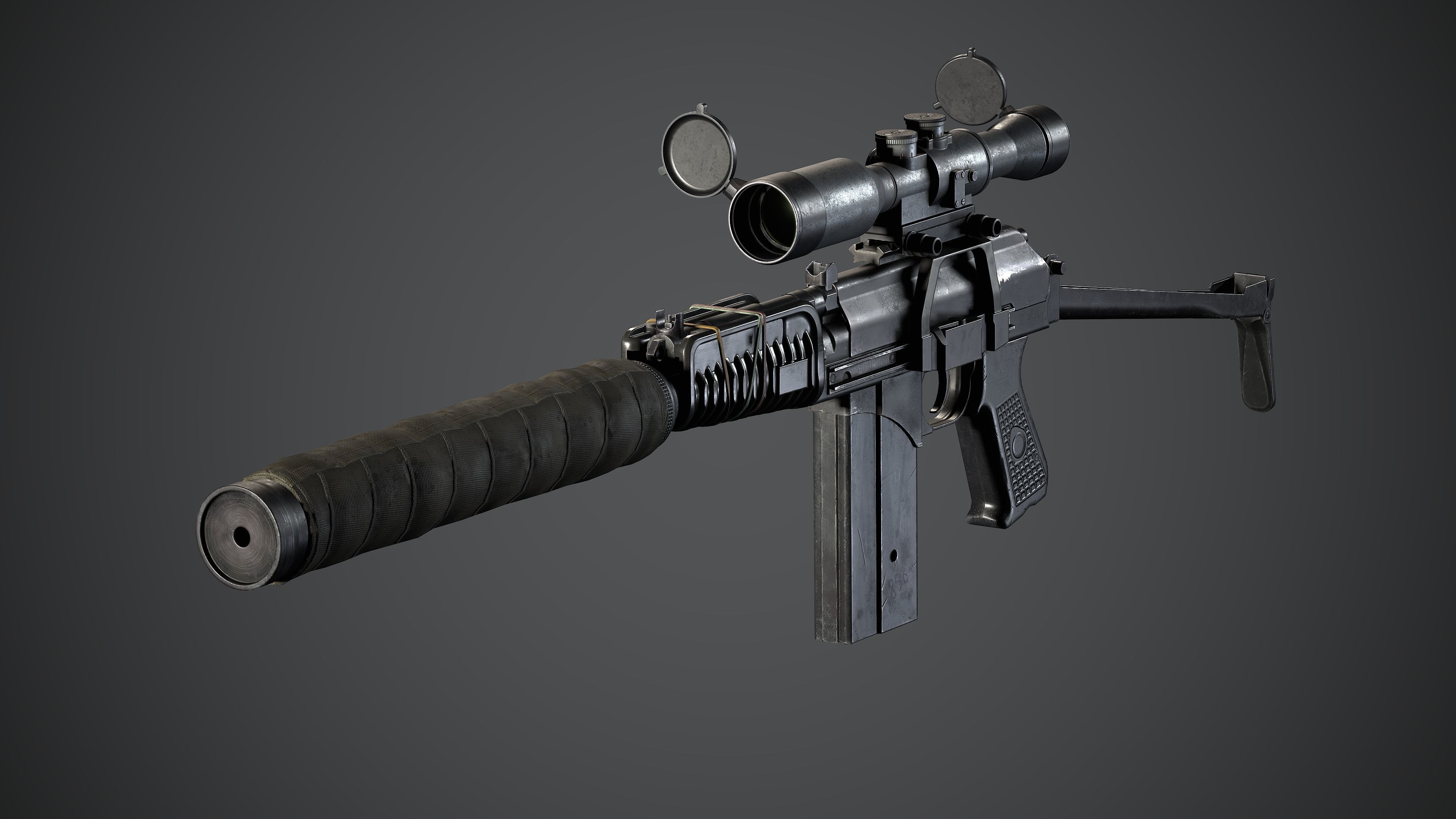 3D model VSK-94 VR / AR / low-poly | CGTrader