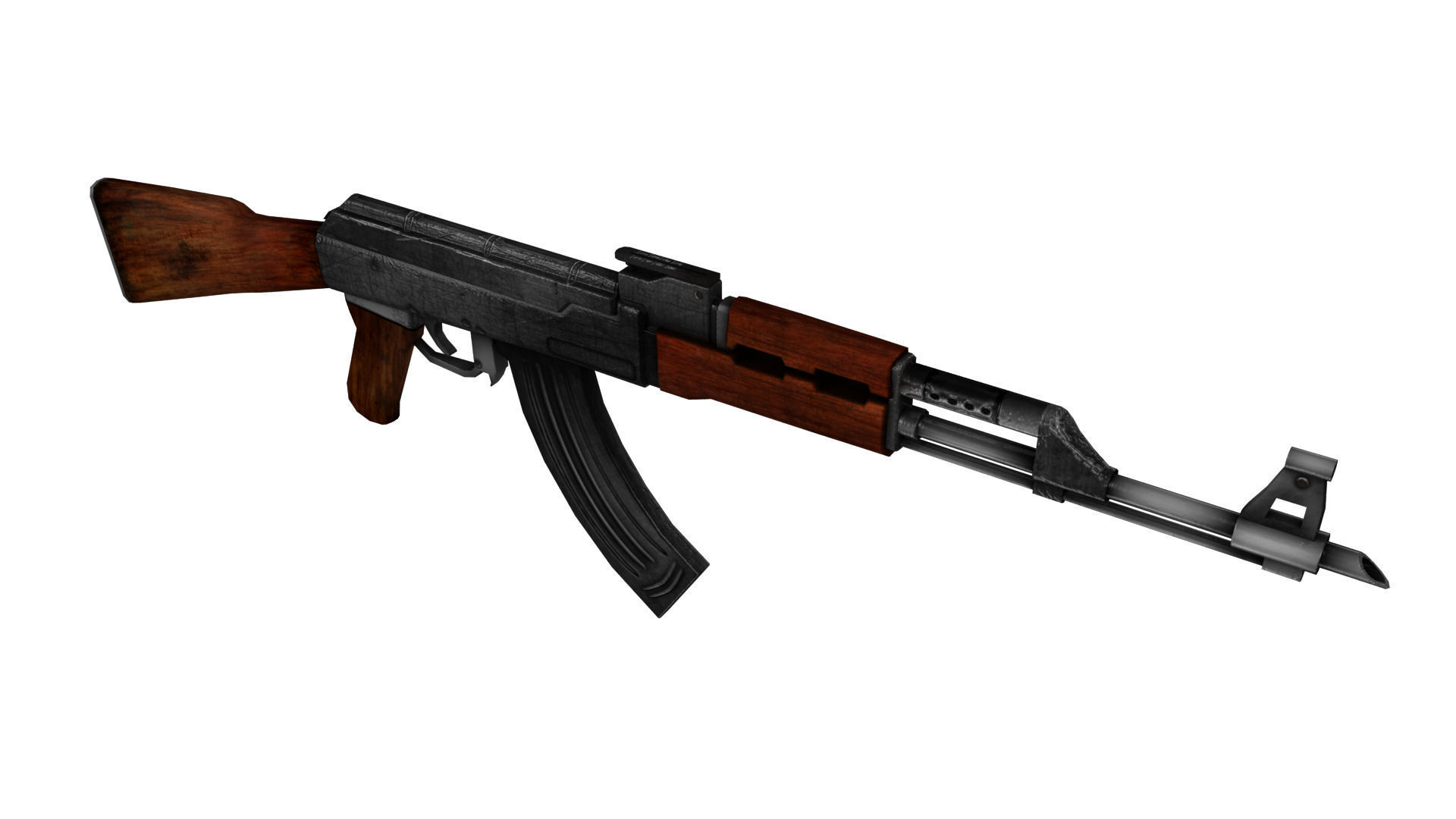 3D model Ak 47 3D Model VR / AR / low-poly | CGTrader