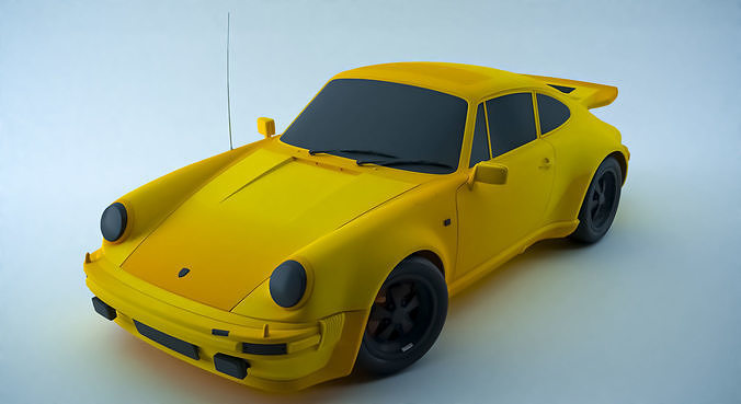 Porsche 911 turbo 3D model | CGTrader