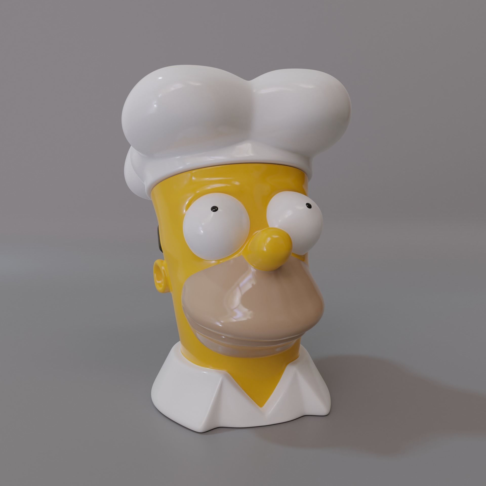 Homer Cook Jar 3D model 3D printable | CGTrader