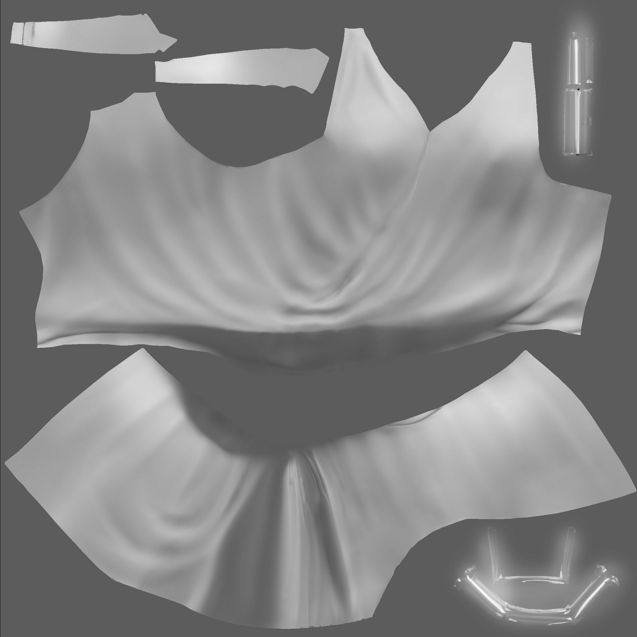 3D model Toga Dress VR / AR / low-poly | CGTrader