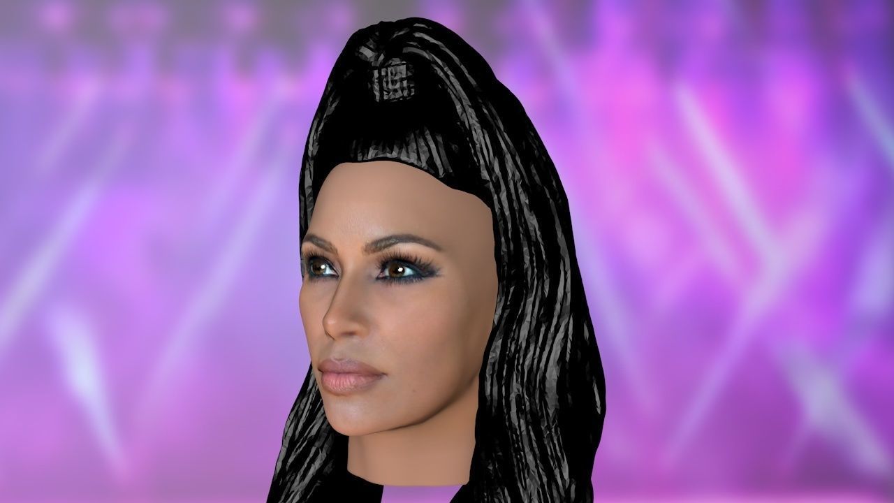 KIM KARDASHIAN 3D model | CGTrader