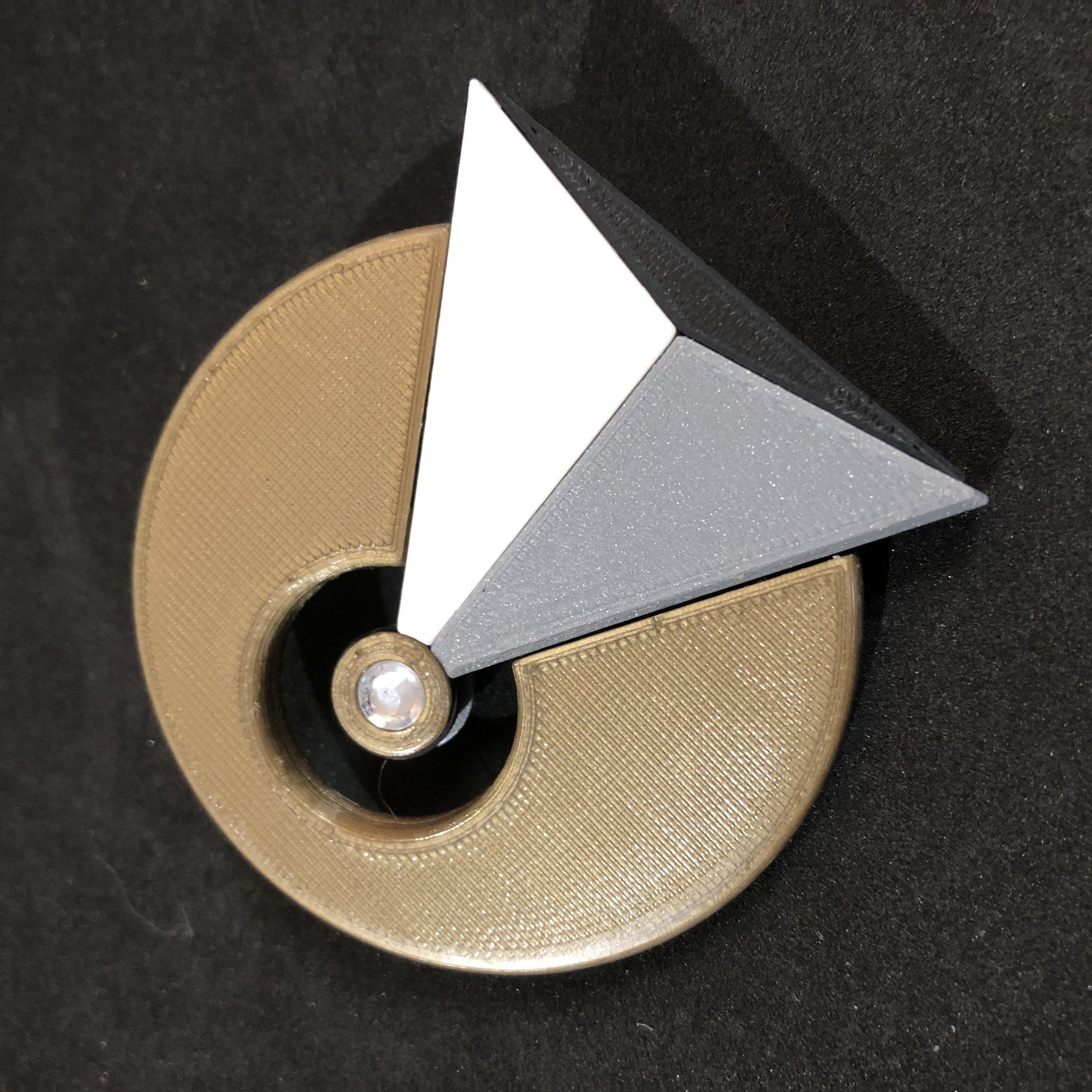 Star Trek Vulcan IDIC Badge 3D model 3D printable | CGTrader