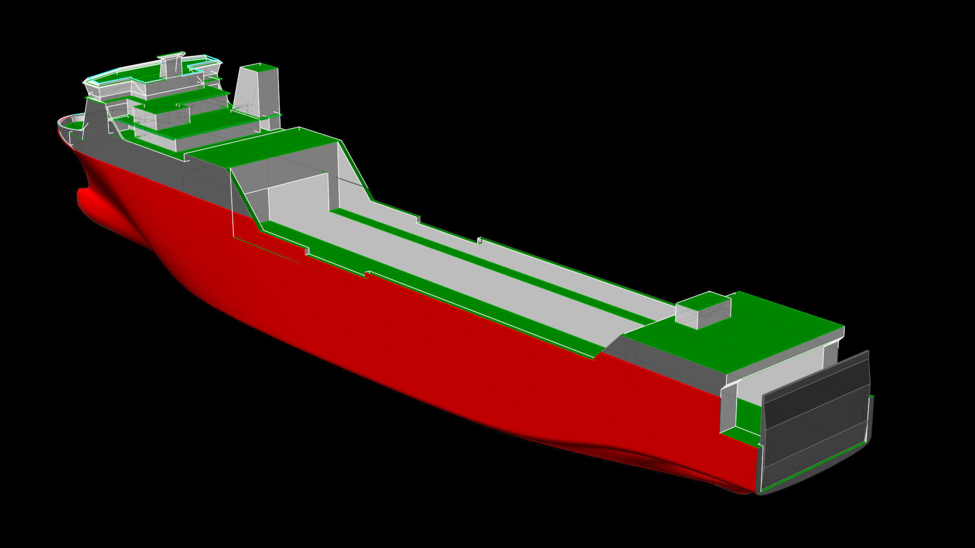 RoRo Ship - 01 - 3D model 3D printable | CGTrader