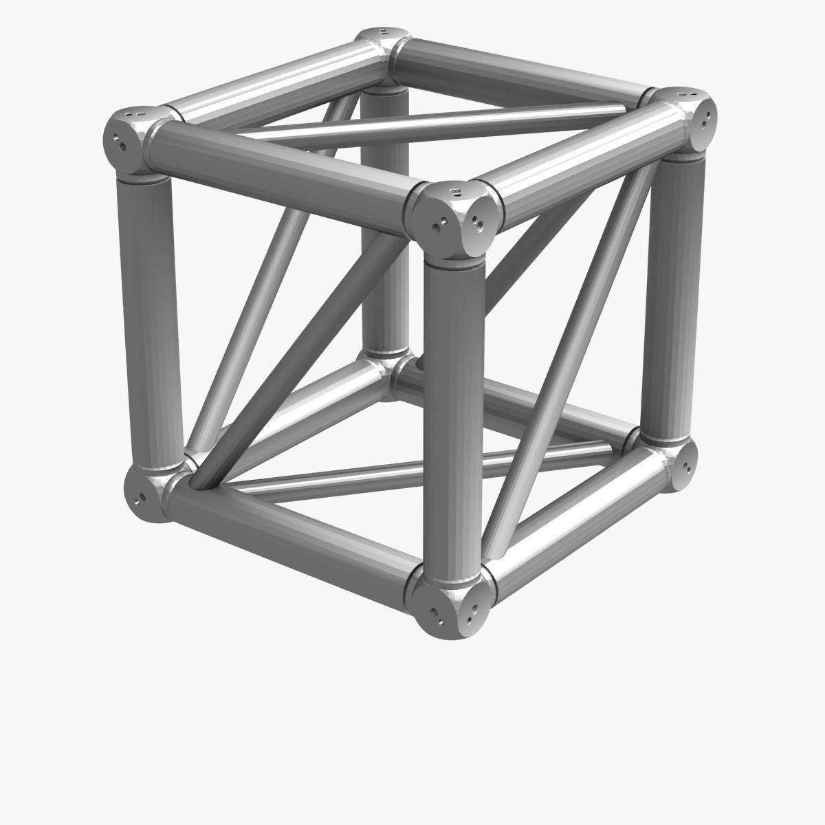 Square Light Trusses Collection - 50 PCS Modular 3D model | CGTrader