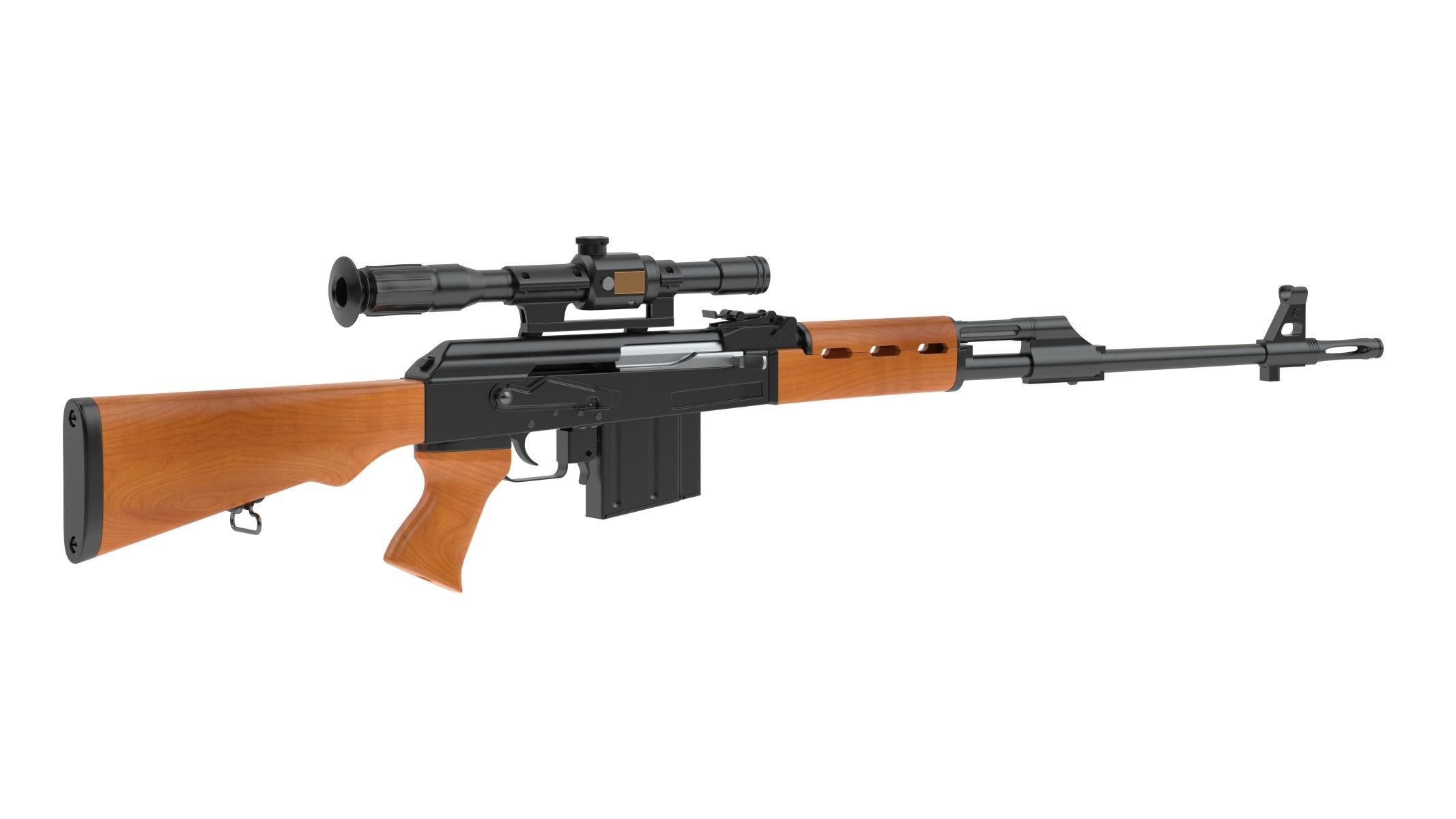Zastava M76 3D model | CGTrader
