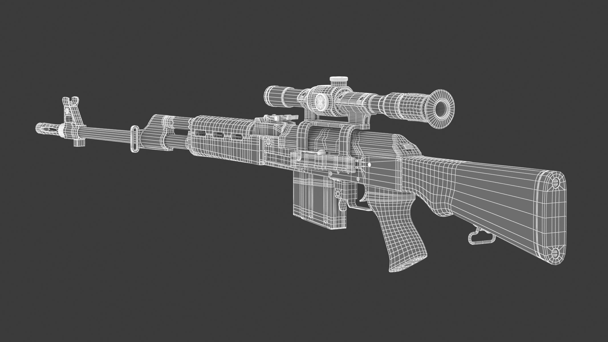 Zastava M76 3D model | CGTrader