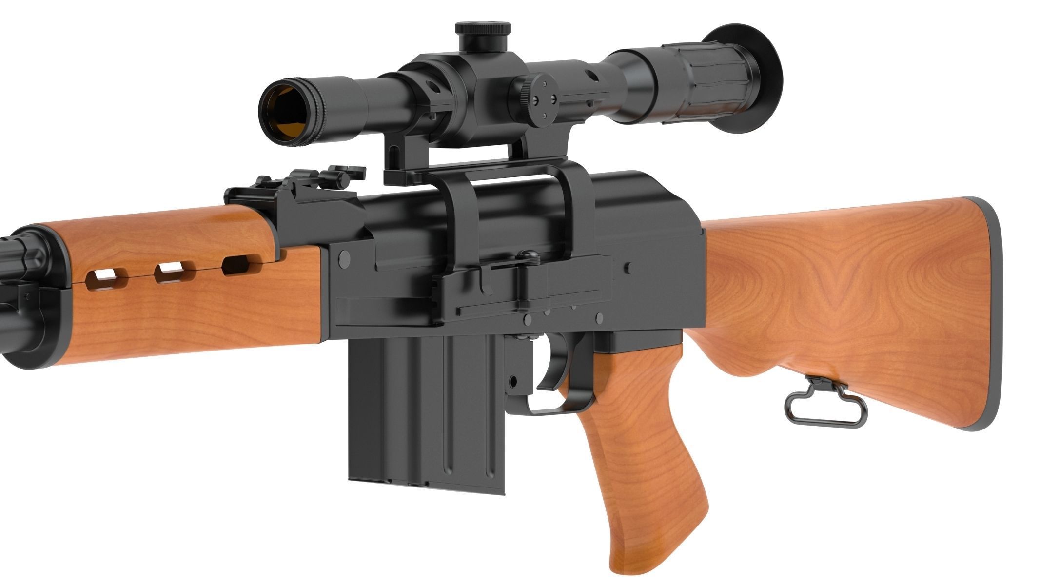 Zastava M76 3D model | CGTrader