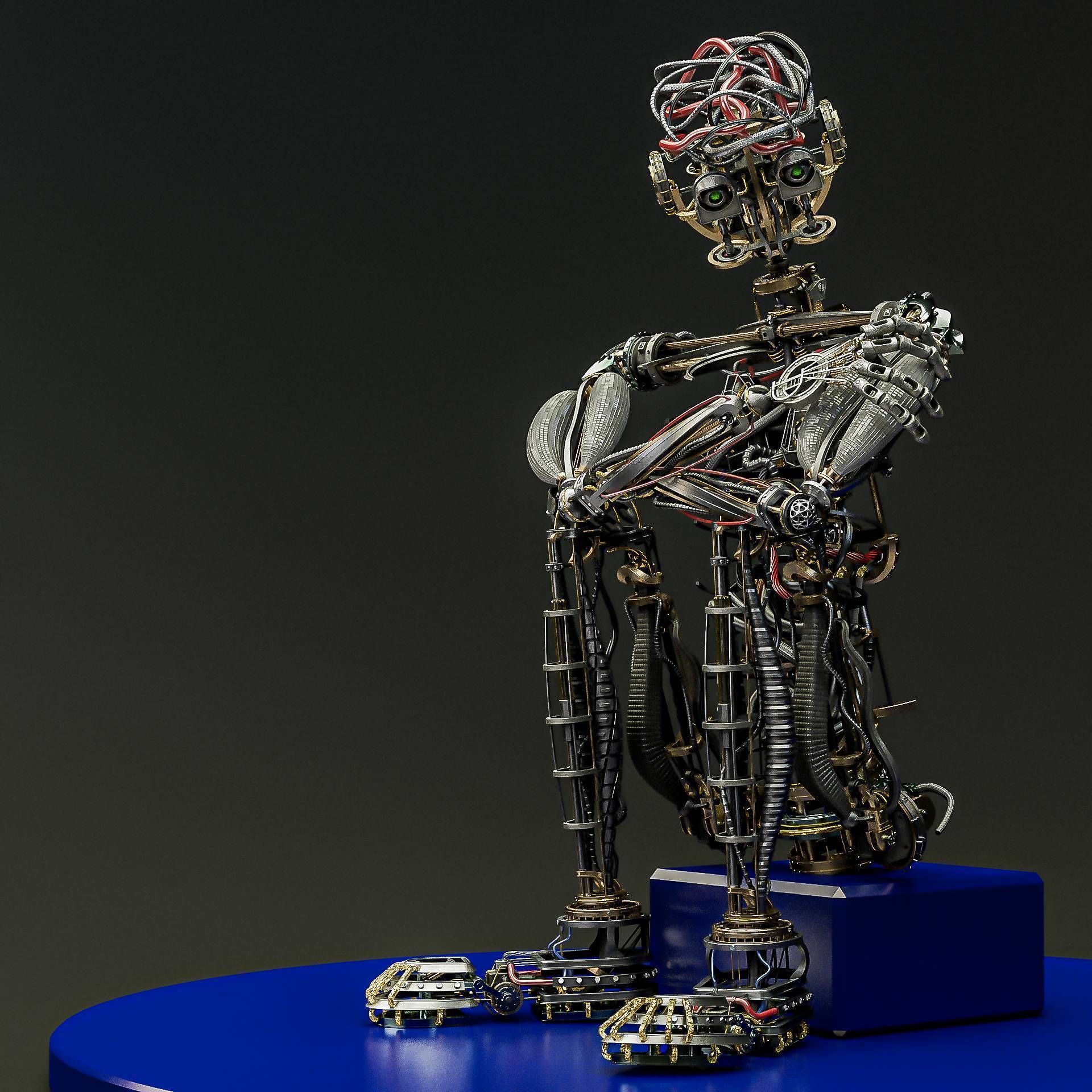 Humanoid Robot 3D model | CGTrader