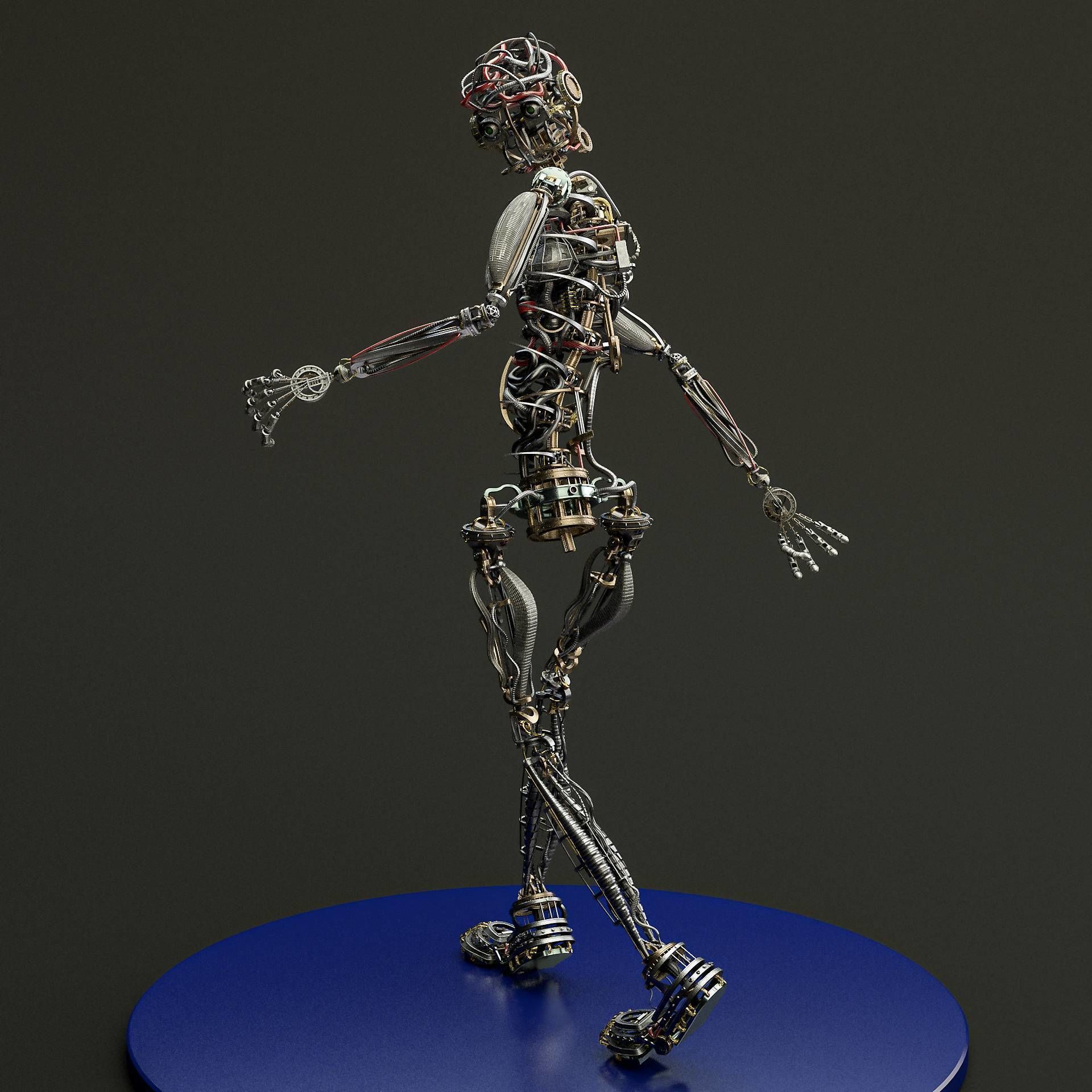 Humanoid Robot 3D model | CGTrader