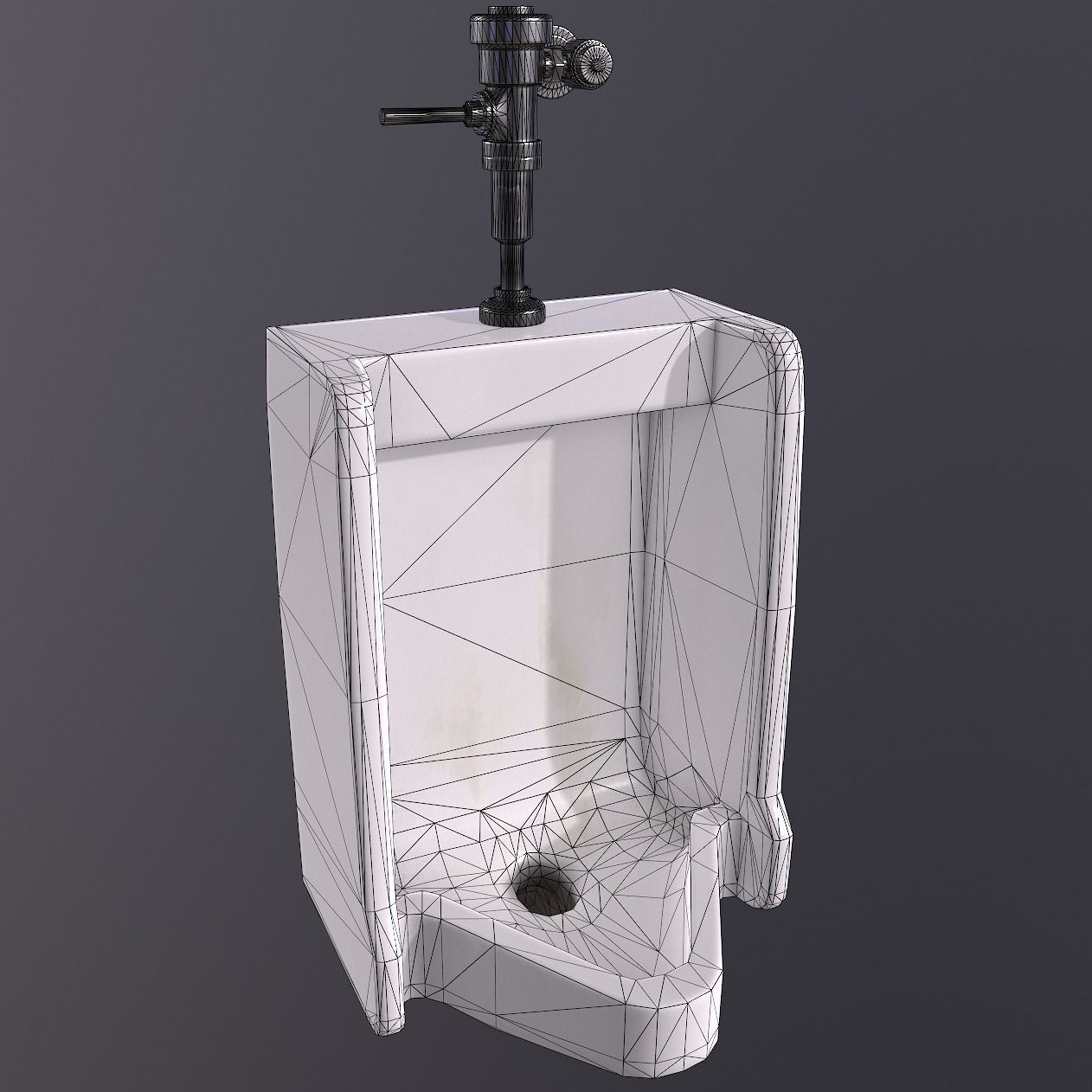 3D model Urinal VR / AR / low-poly | CGTrader