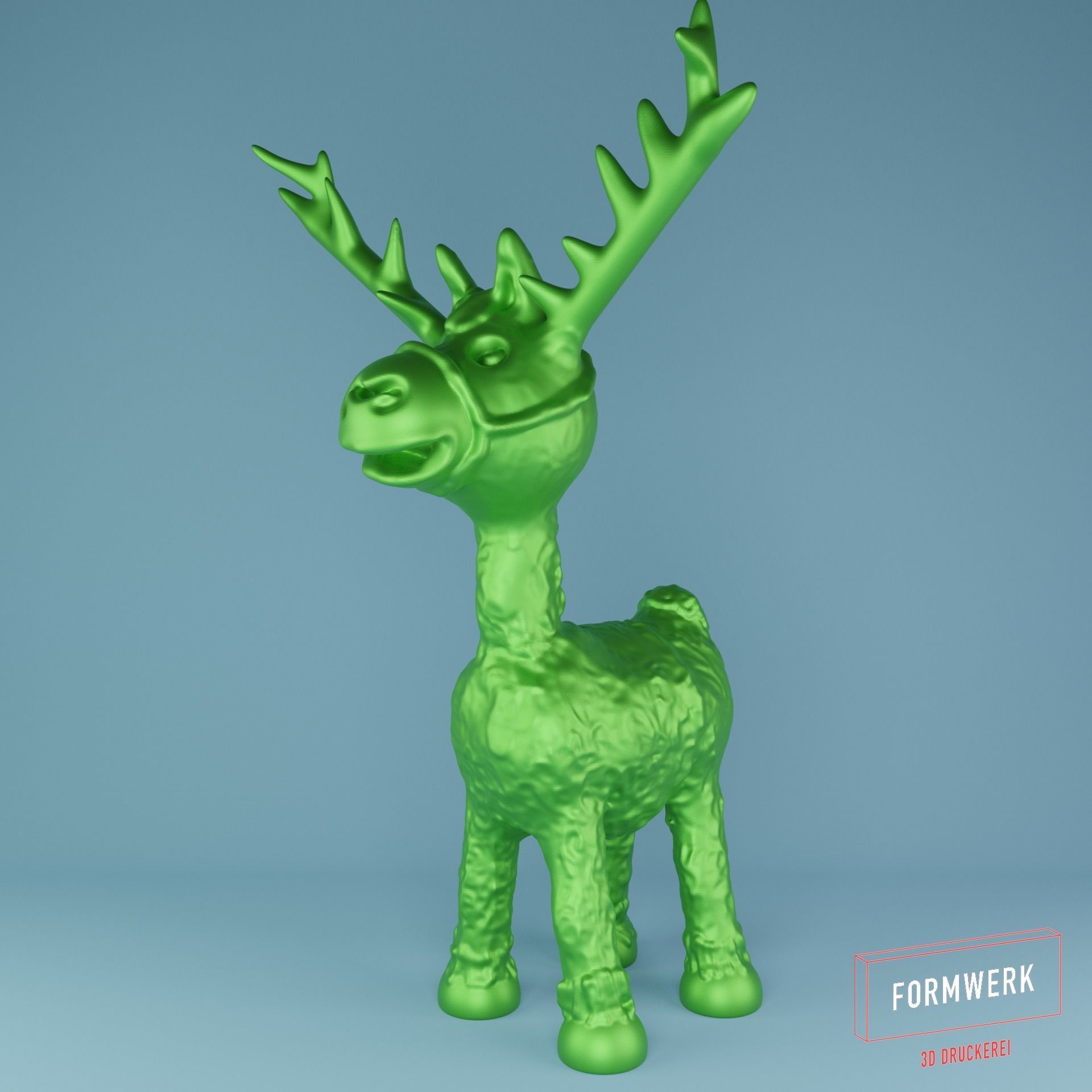 Moose 3D model 3D printable | CGTrader
