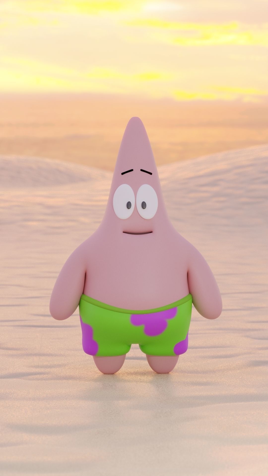 Patrick Star free 3D model | CGTrader
