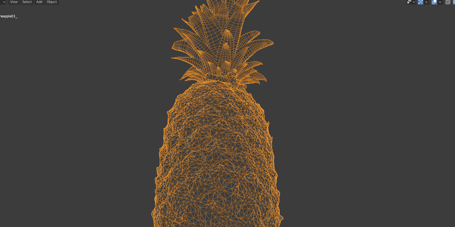 4k Pineapple 3D model | CGTrader