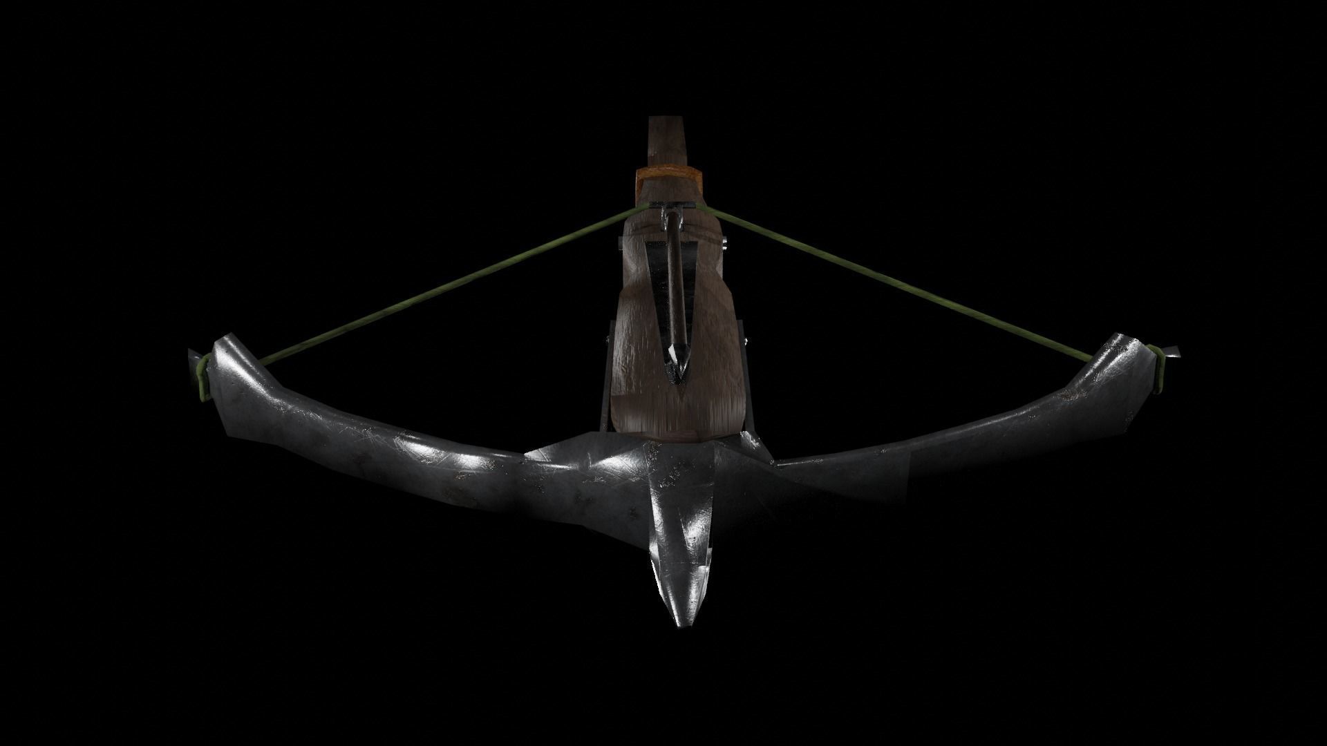 3D model Crossbow Low-Poly VR / AR / low-poly | CGTrader