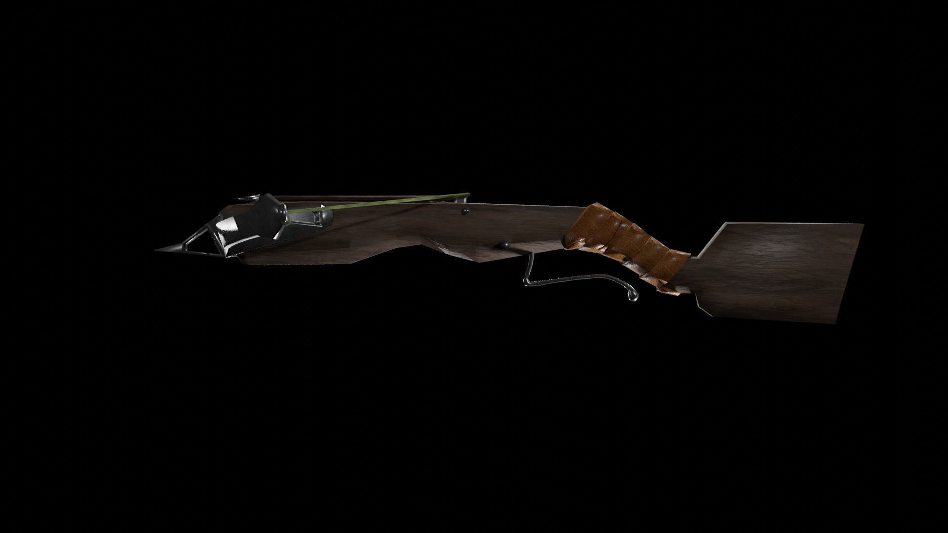 3D model Crossbow Low-Poly VR / AR / low-poly | CGTrader