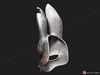 The Huntress Mask from Dead by Daylight - The Rabbit Mask 3D model 3D ...